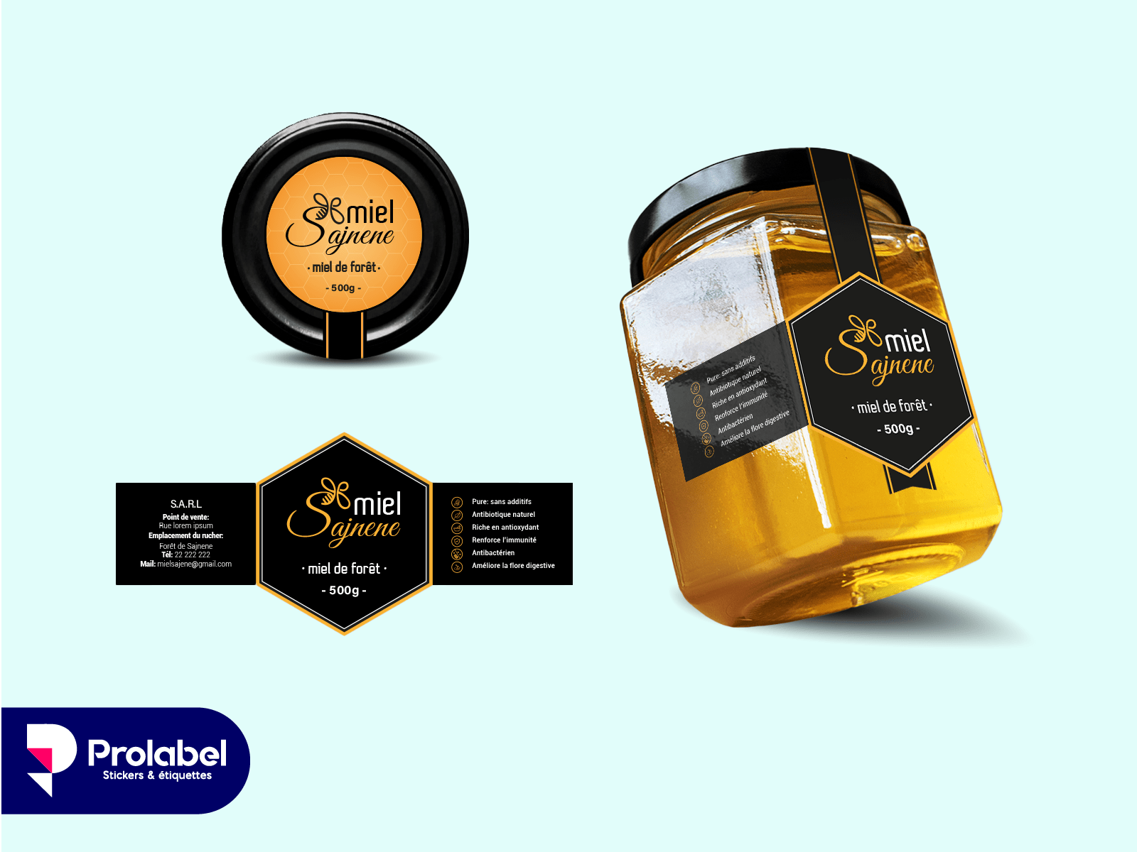 Stickers personnalisés Maroc | Prolabel.ma